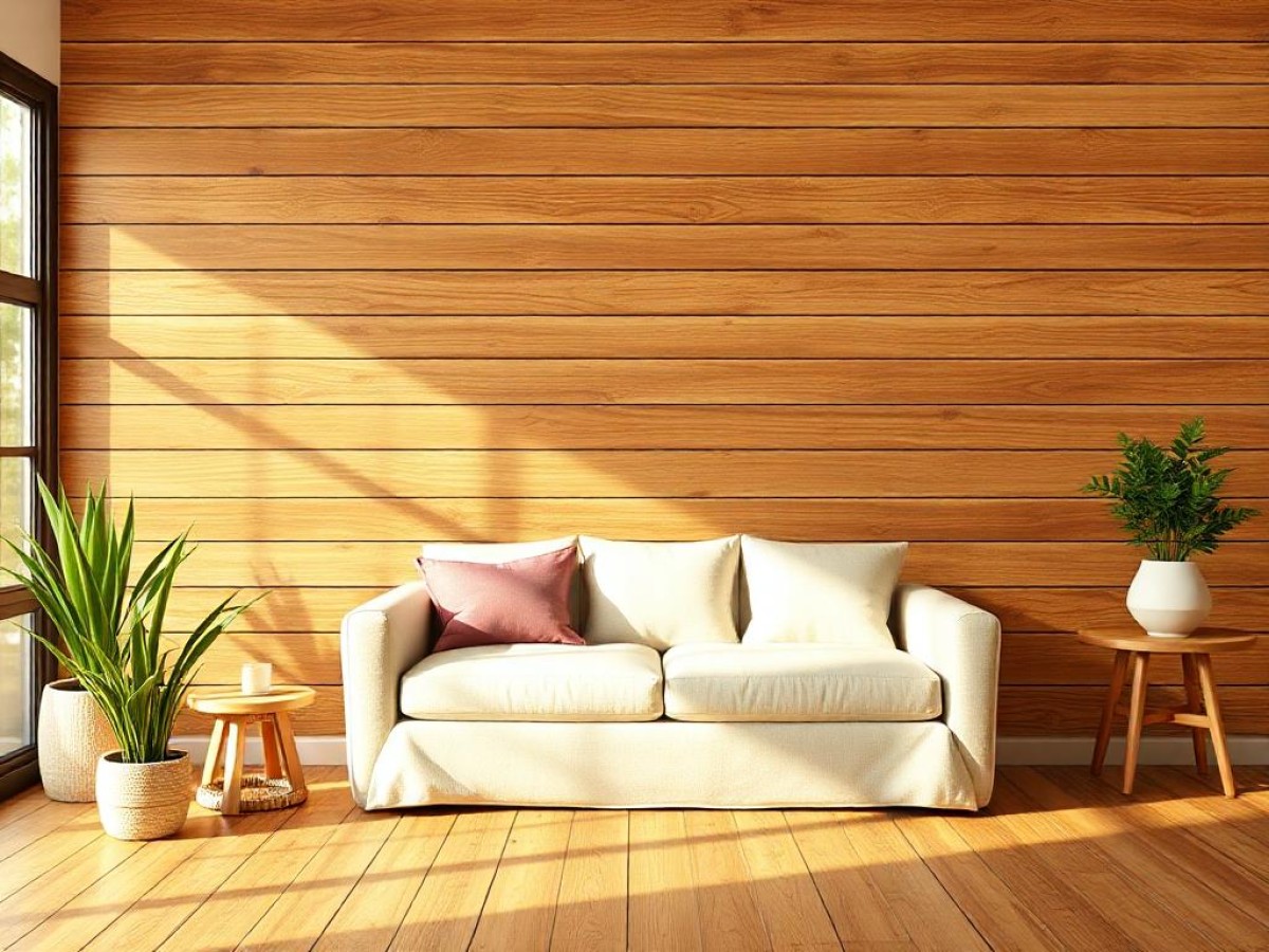 Transformez vos murs: Donnez-leur un style chaleureux avec des planches ...